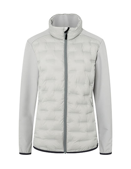 Karlowsky | Women´s Fleece Hybrid Jacket - light grey (cca pantone 428c ...