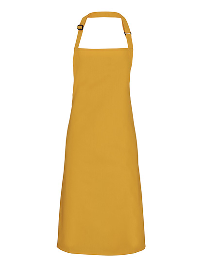 Zástěra Premier Workwear Colours Collection Bib Apron Mustard 72 x 86 ...