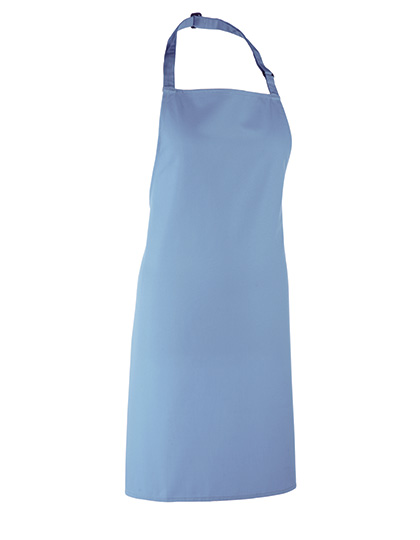 Zástěra Premier Workwear Colours Collection Bib Apron Midblue 72 x 86 ...