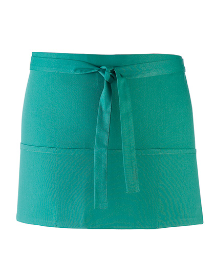 Zástěra Premier Workwear Colours Collection 3-Pocket Apron Emerald 60 x ...