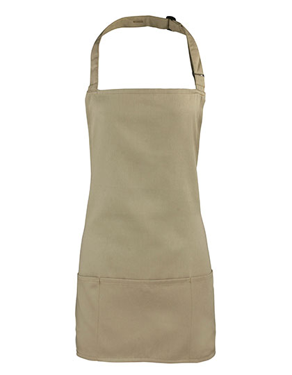 Zástěra Premier Workwear ‘Colours’ 2 in 1 Apron Khaki 60 x 62 cm ...