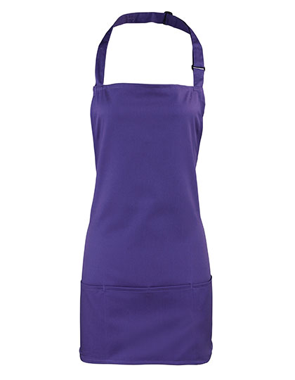 Zástěra Premier Workwear ‘Colours’ 2 in 1 Apron Purple 60 x 62 cm ...